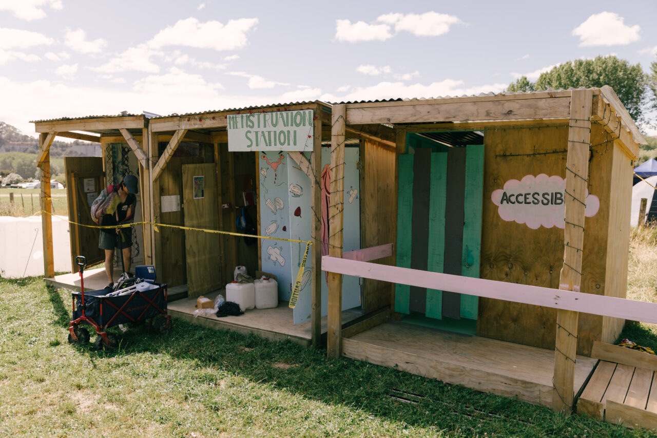 Looking After Our Menstruation Station 💐 - 20/01/2026 - Kiwiburn